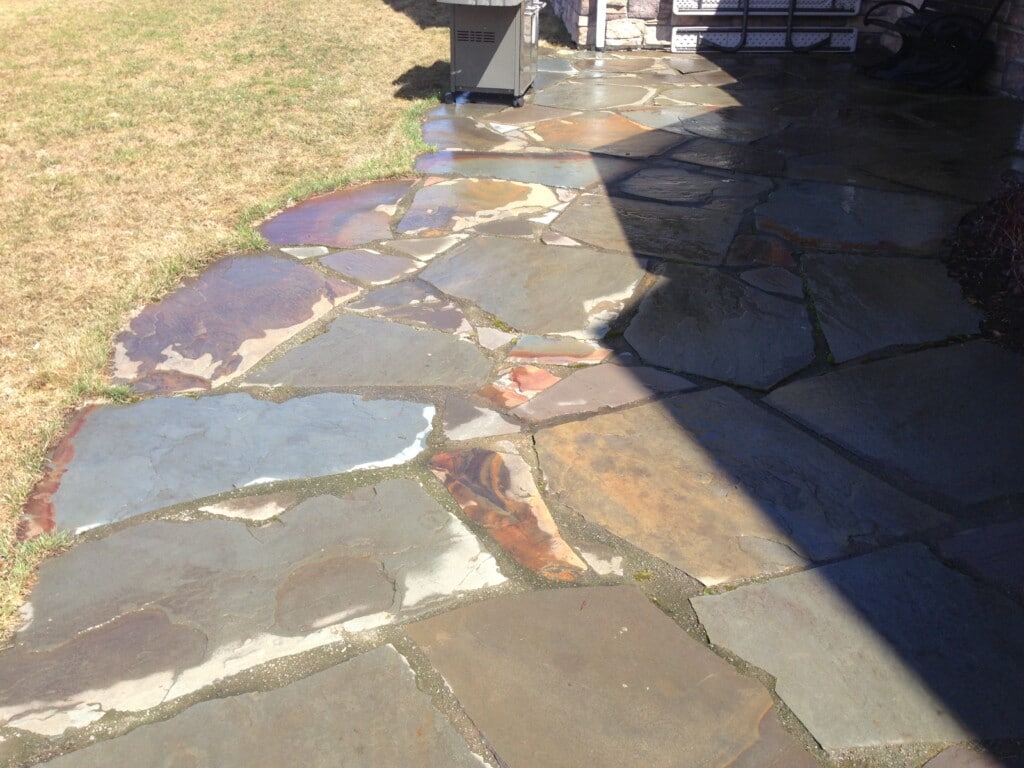NY Bluestone Full Color Flagstone 1.5" Thickness - Great Lakes Stone Supply