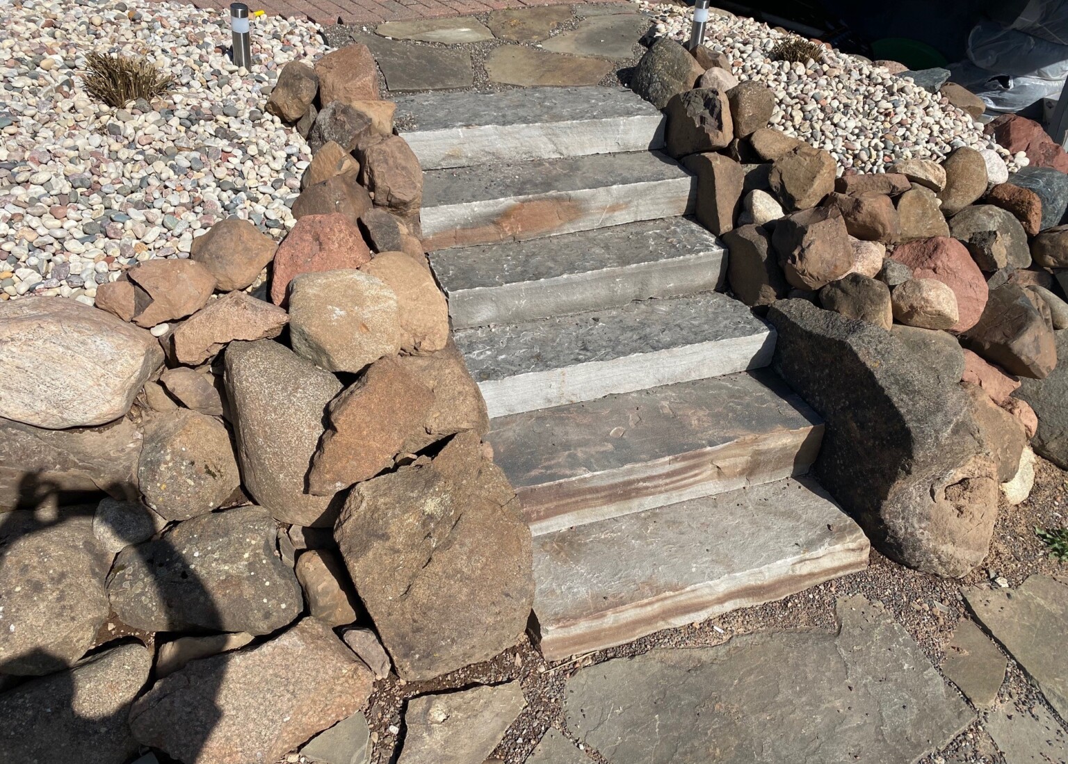 Highland Blue Steps - Great Lakes Stone Supply