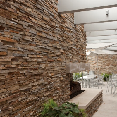 Mountain Rust Ledgestone Panel - Great Lakes Stone Supply