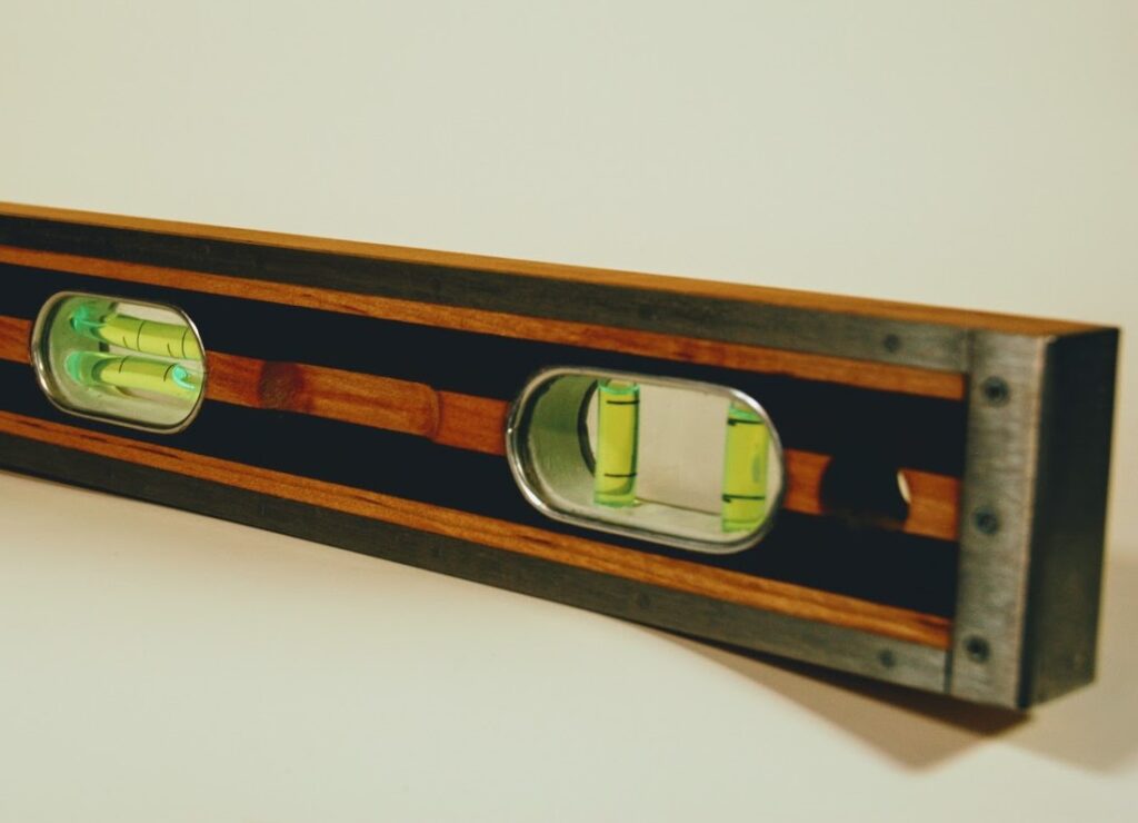 24" 5 ply Maple Purple Heart Wood Smith Level - Great Lakes Stone Supply