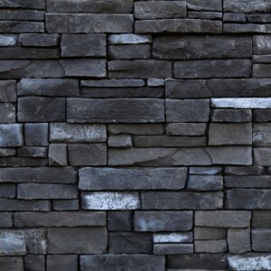 Black Rundle Mountain Ledgestone - Great Lakes Stone Supply