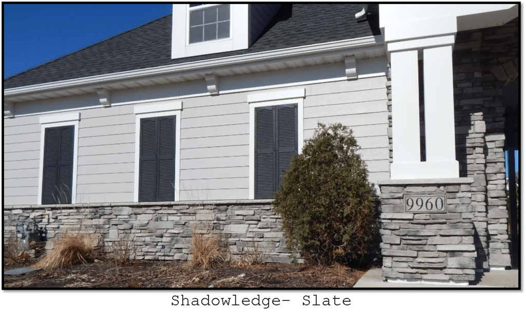 Slate Shadow Ledgestone - Great Lakes Stone Supply