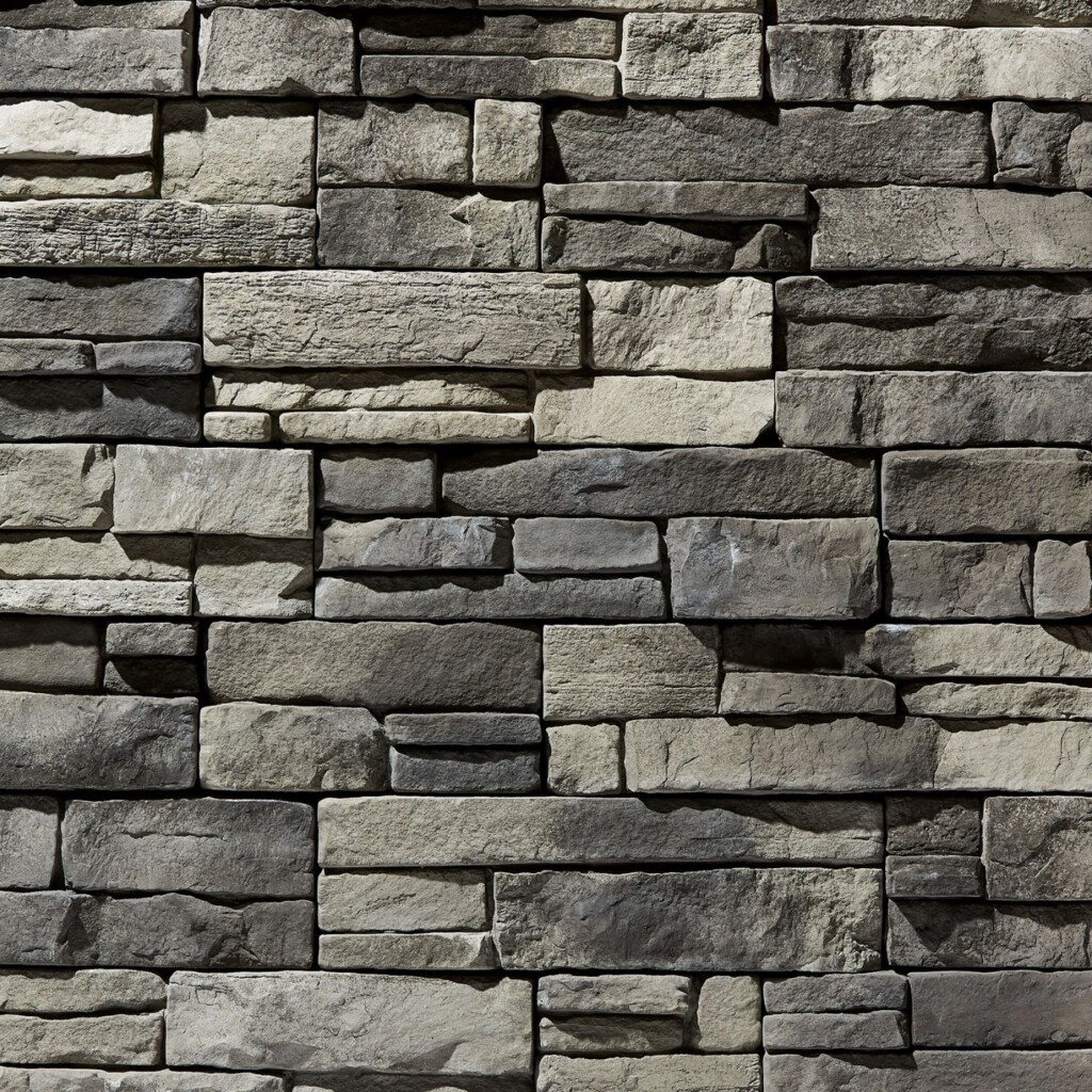 Black Rundle Mountain Ledgestone - Great Lakes Stone Supply